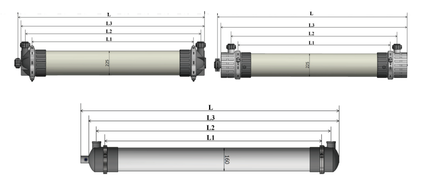 External Pressure PVDF Hollow Fiber Membrane Modules